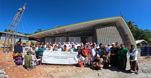 Kahf Bangun Masjid Al-Kahf Dengan Konsep Smart Mosque di NTT